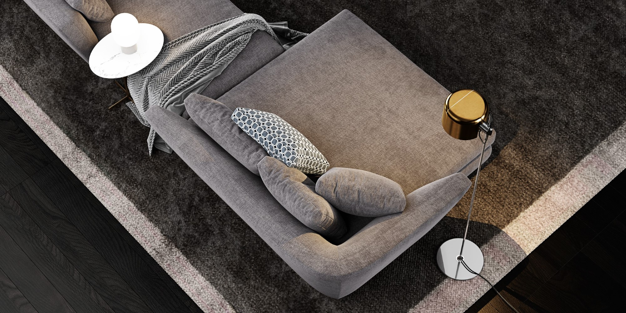 3D minotti seymour sofa 2 - TurboSquid 1590998