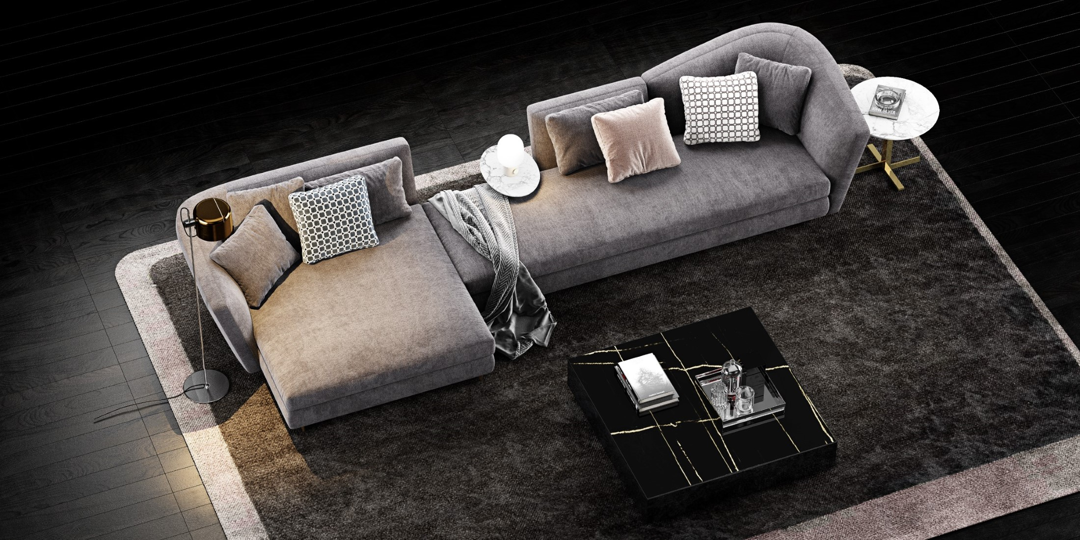 3D minotti seymour sofa 2 - TurboSquid 1590998