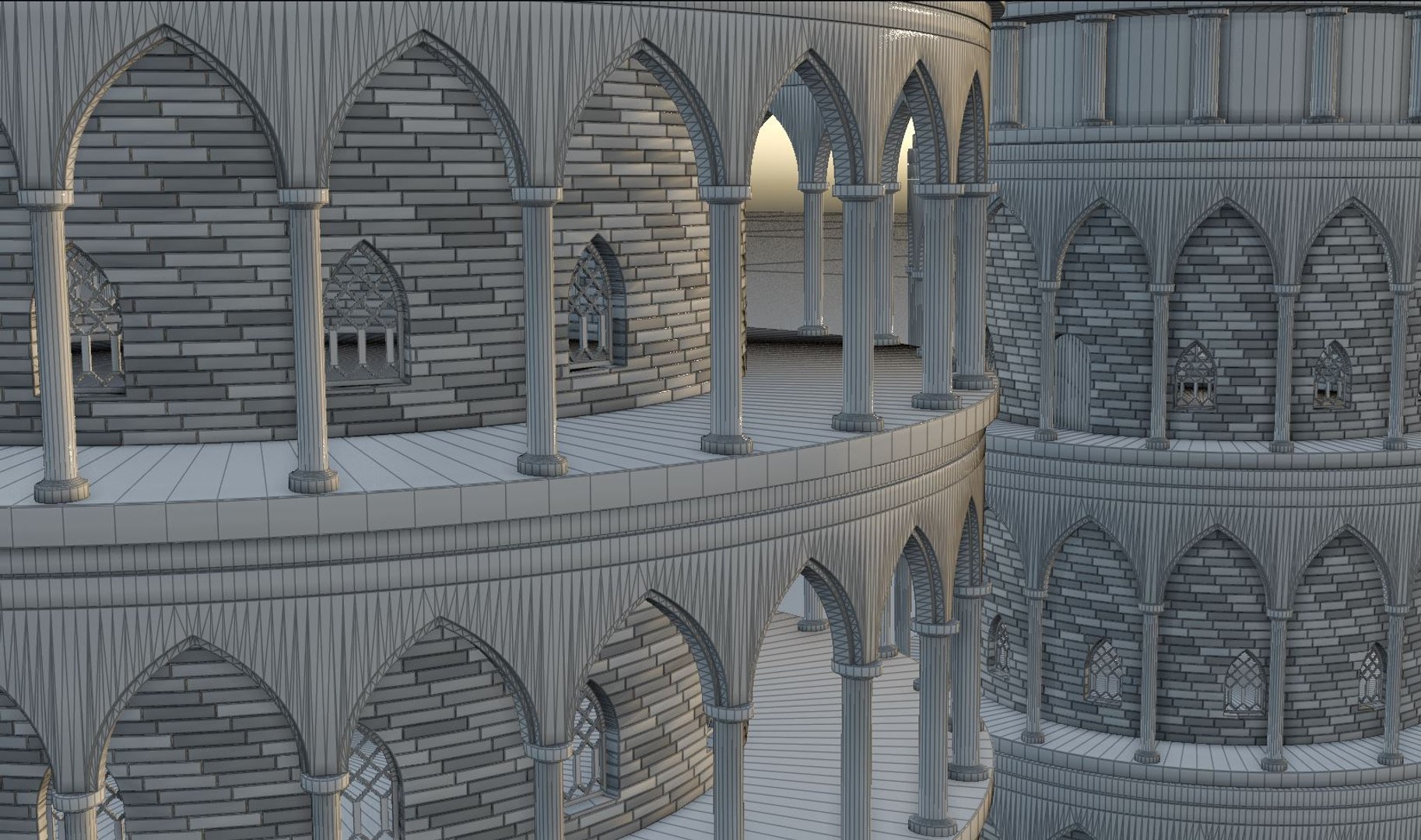 3D Roman Towers Ready Destruction - TurboSquid 1413270