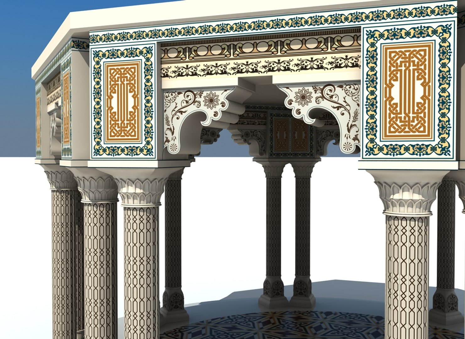 3dsmax islamic art