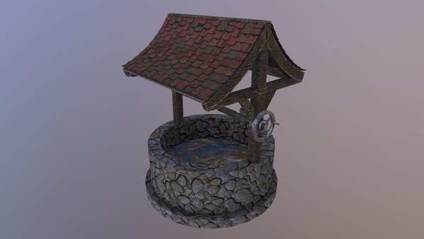 3D Old Water Well - TurboSquid 1727912
