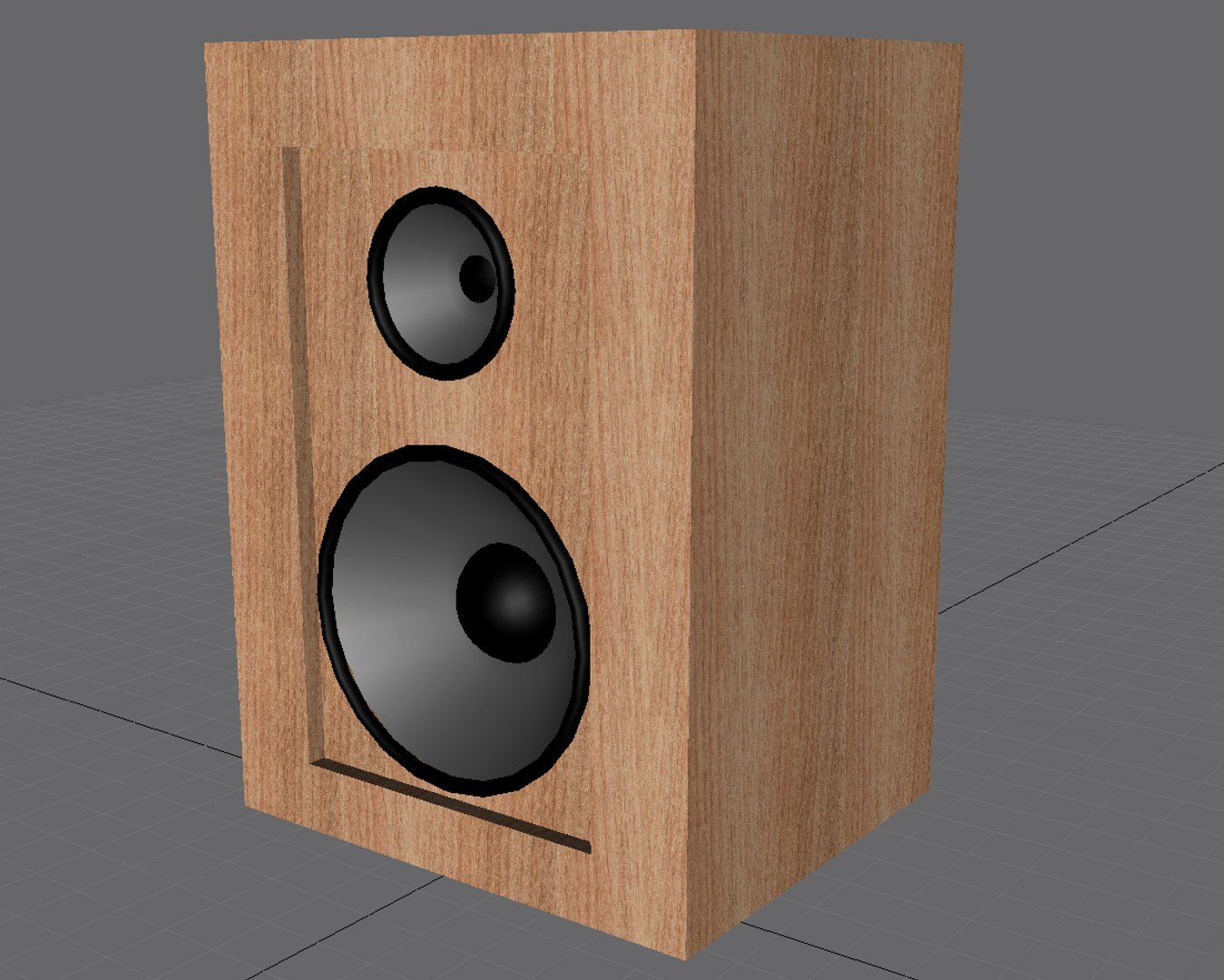 3d Loud Speakers Model