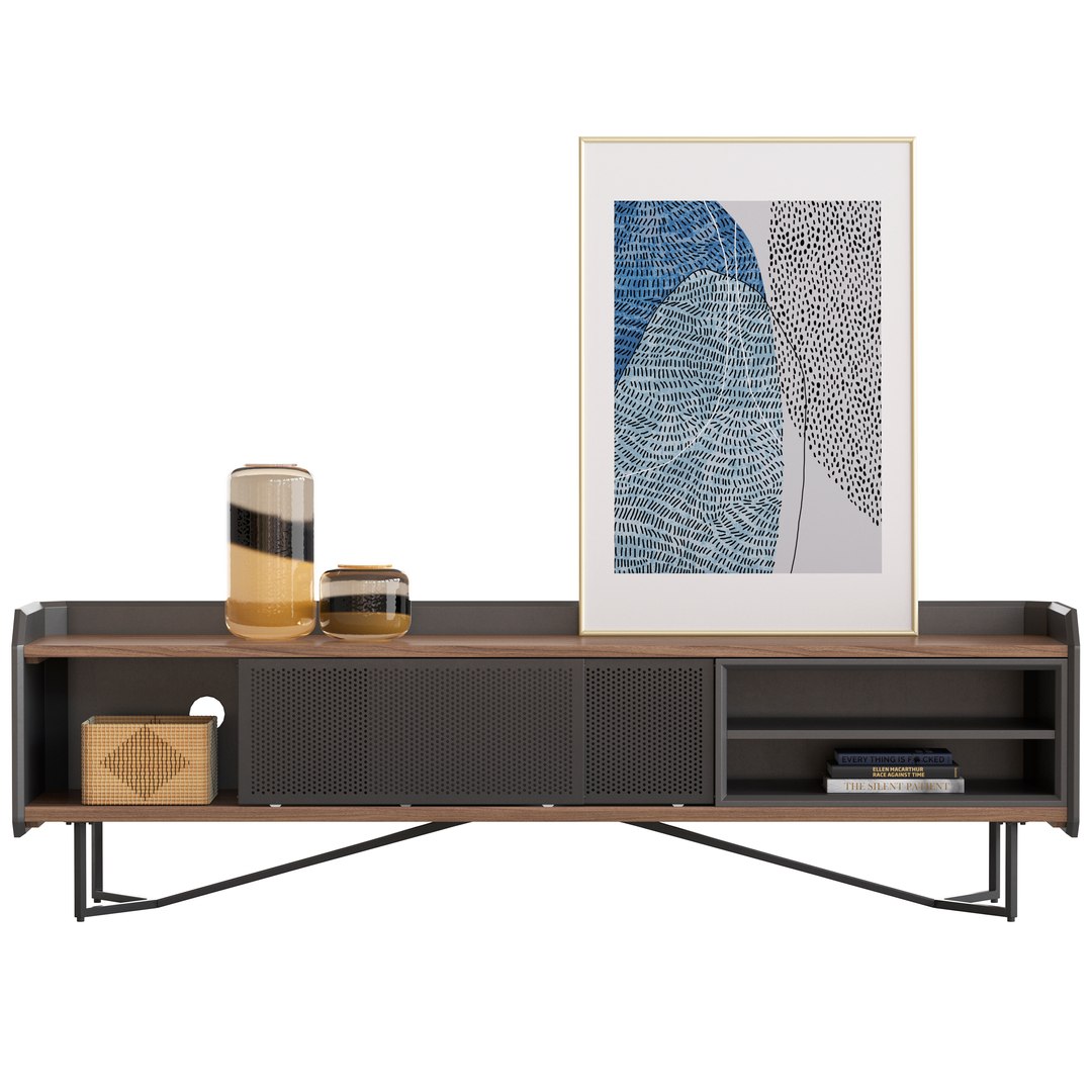 3D model Castlery Hex TV console - TurboSquid 1895903