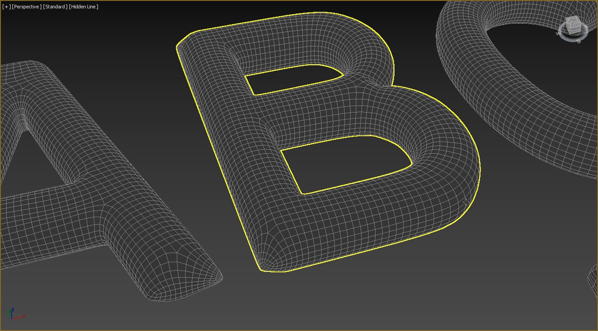 Full Alphabet Letters Rounded Style Numbers 3D Model - TurboSquid 1767919
