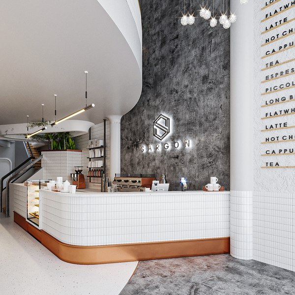 selection turnstiles lobby 3d model