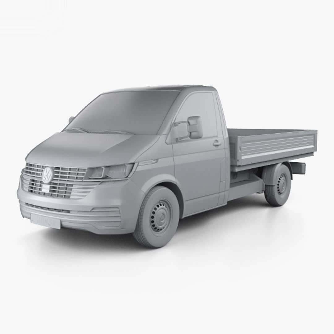 Volkswagen transporter single 3D model - TurboSquid 1522815