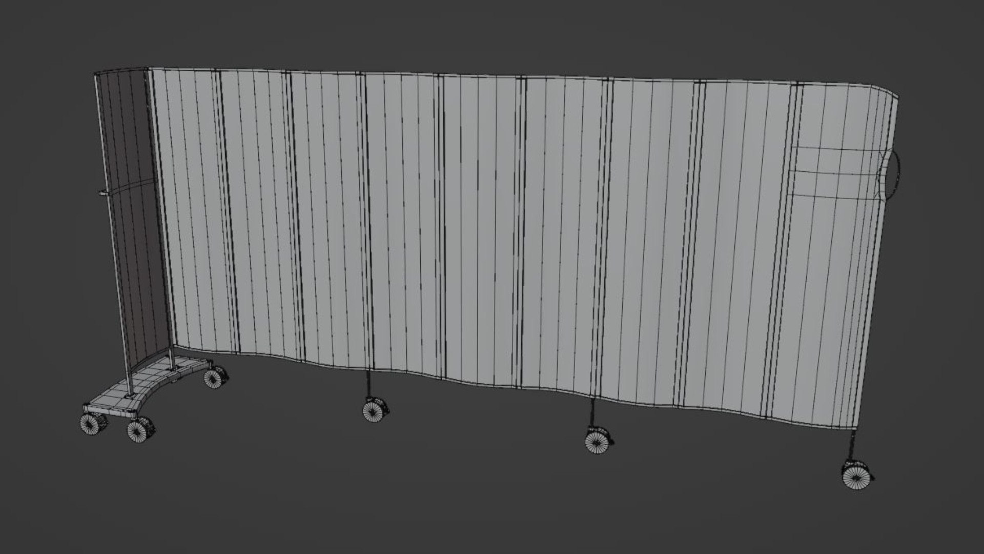 3D Folding Screen Model - TurboSquid 2241303