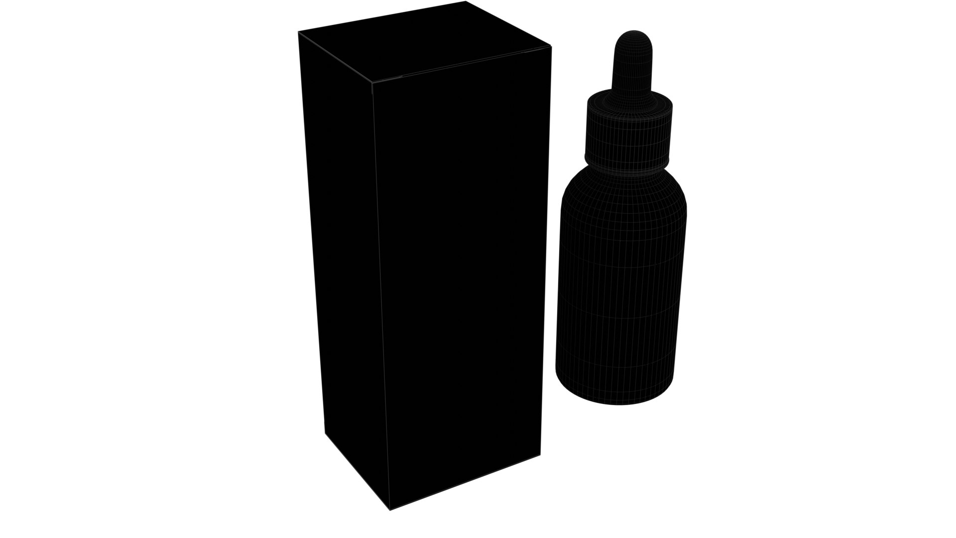 3D beard oil bottle model - TurboSquid 1670662
