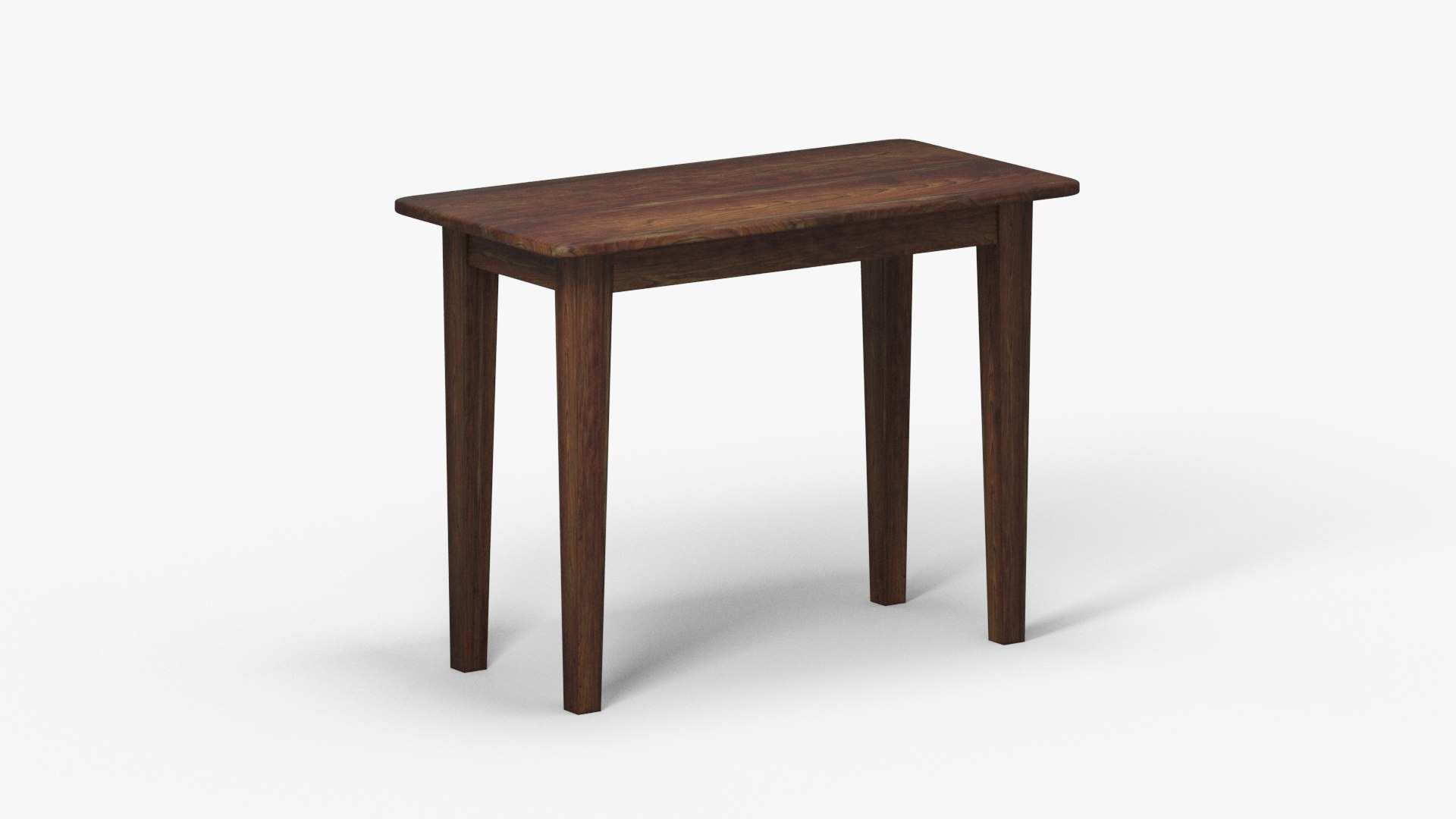 Walnut Solid Wood Table 3D Model - TurboSquid 2323984