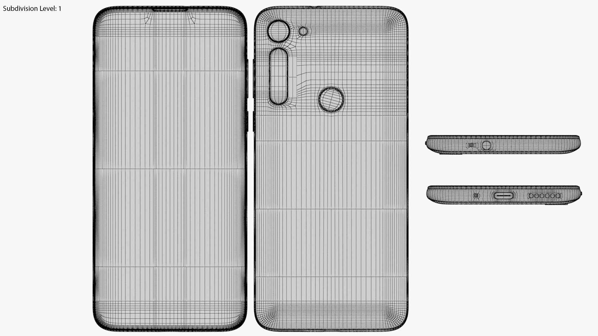 Realistic Motorola Moto G 3D Model - TurboSquid 1511872