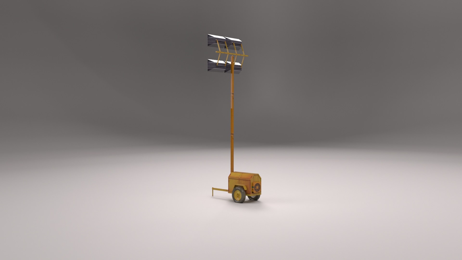 Light Tower 3D - TurboSquid 2032747