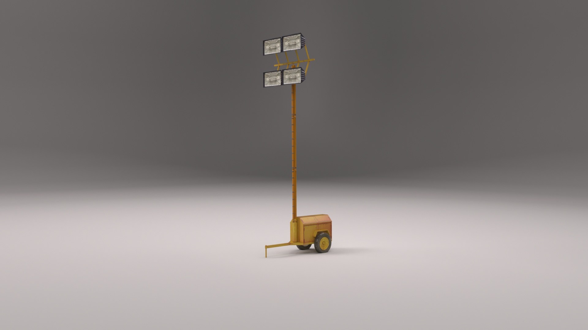 Light Tower 3D - TurboSquid 2032747