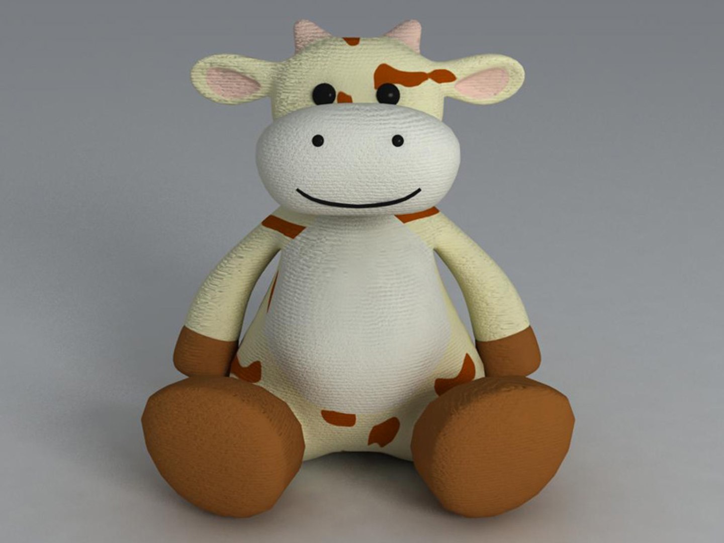 Toy Cow 3d Model