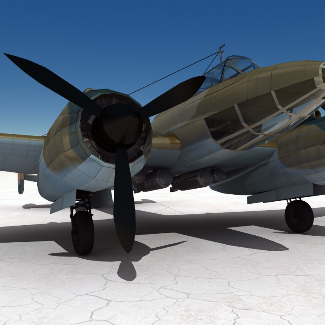 petlyakov pe-2 bomber 3d model