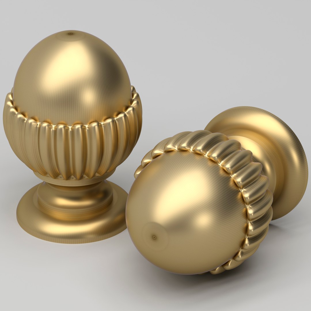 Carved Finial 3D Model - TurboSquid 2285761