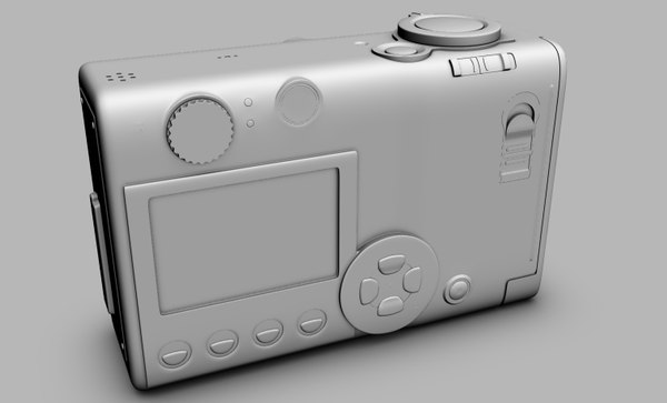 free canon-ixus 430 camera 3d model