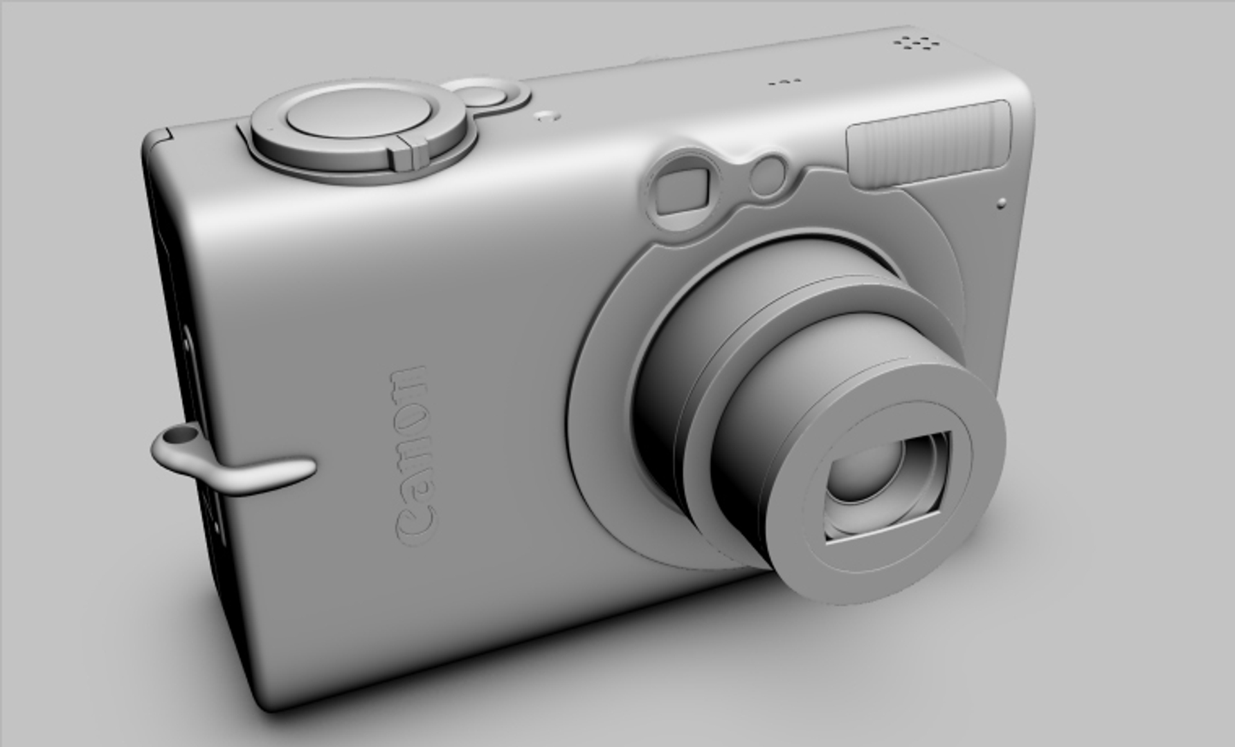 free canon-ixus 430 camera 3d model