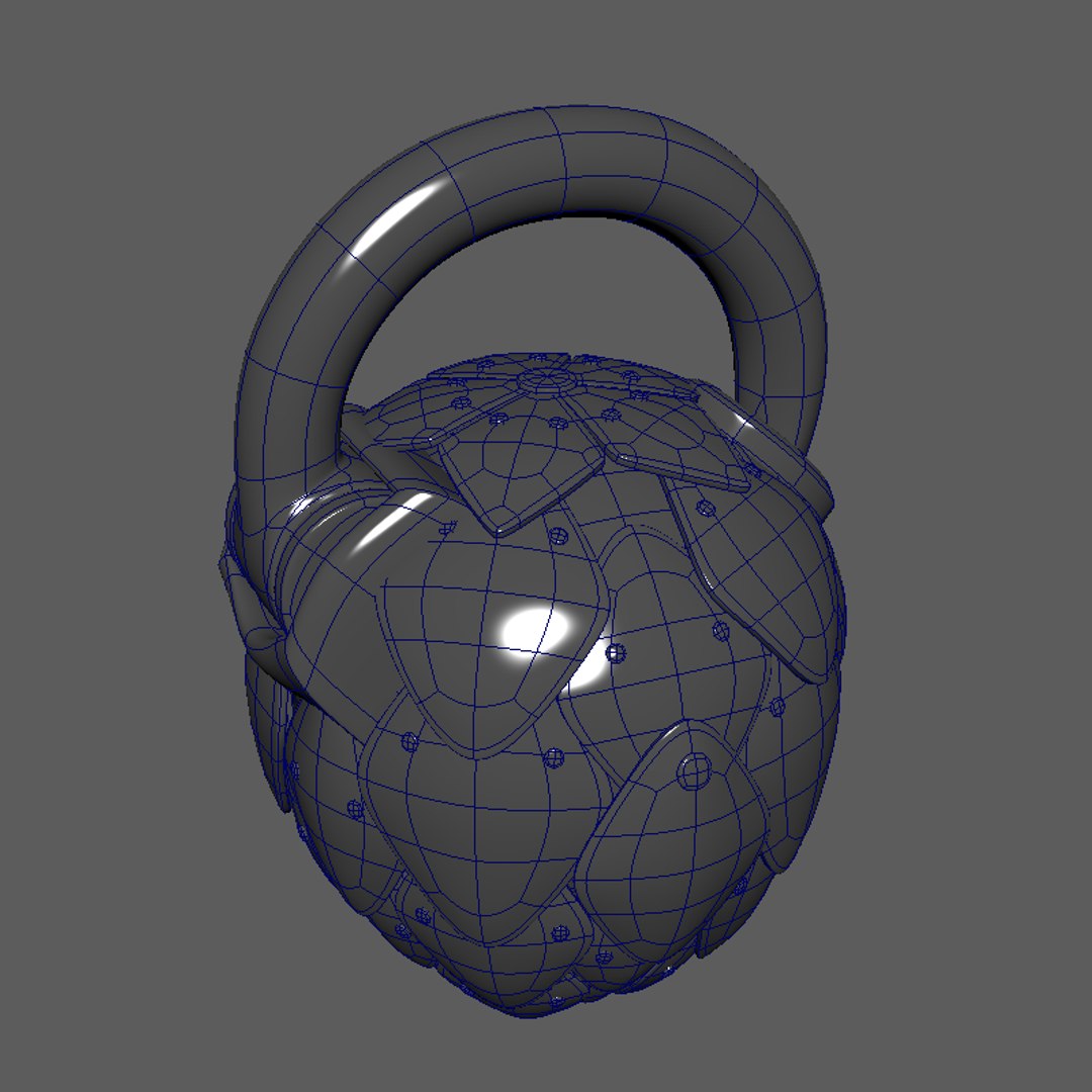 3D Fantasy Padlock - TurboSquid 1367605