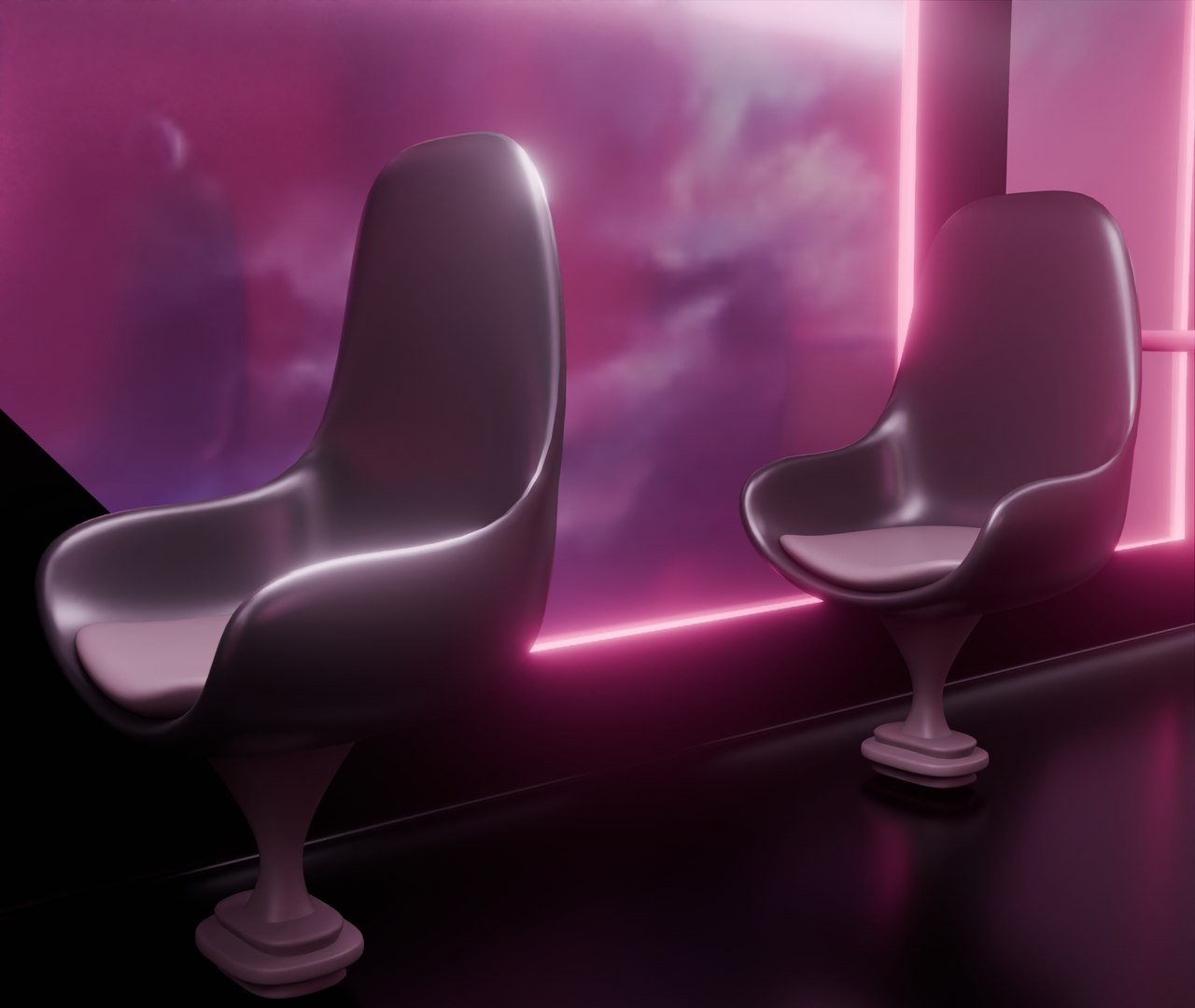 Sci-Fi Metro Train 3D - TurboSquid 2262098