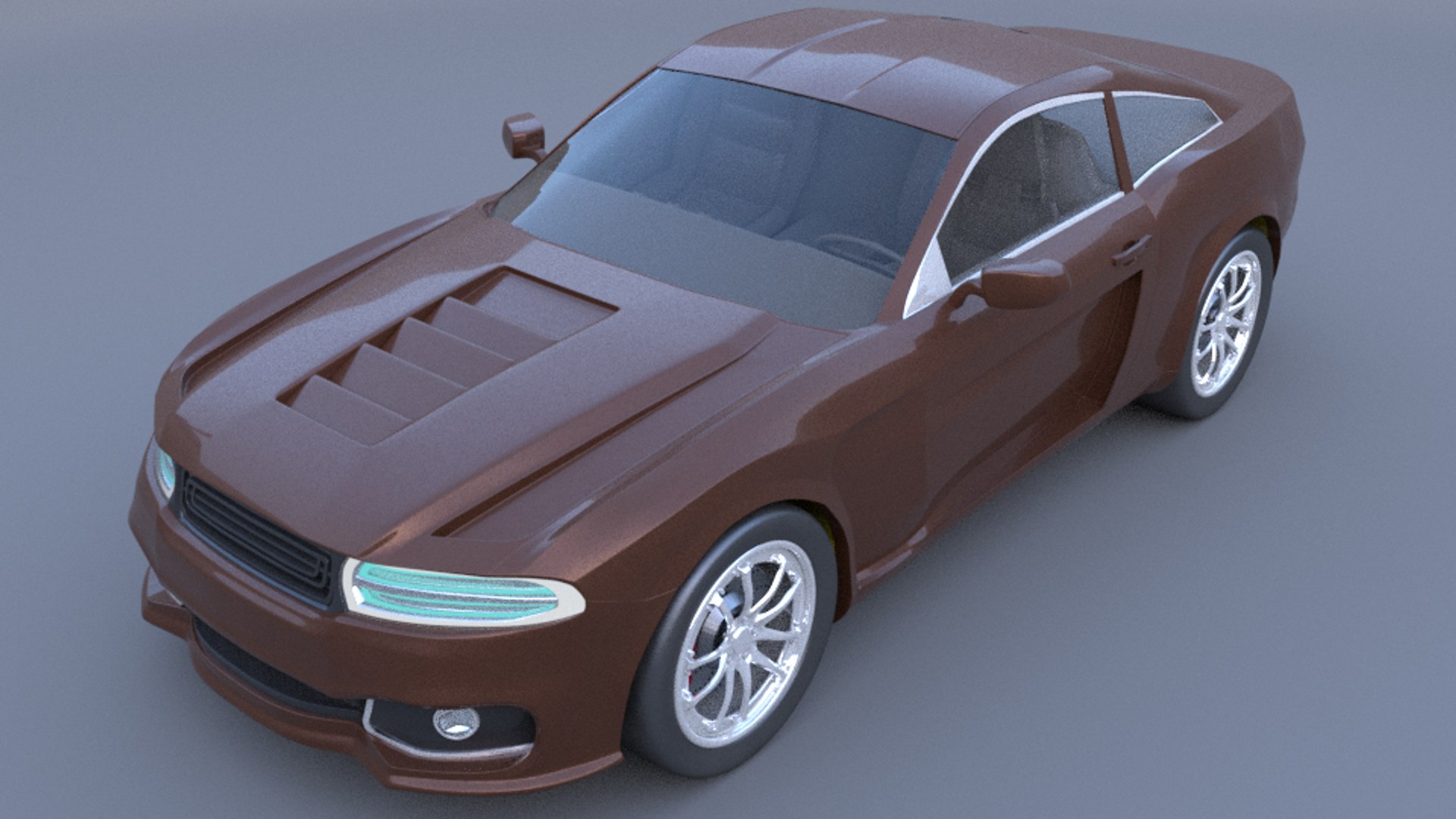 Generic Car 3D Model - TurboSquid 1402321
