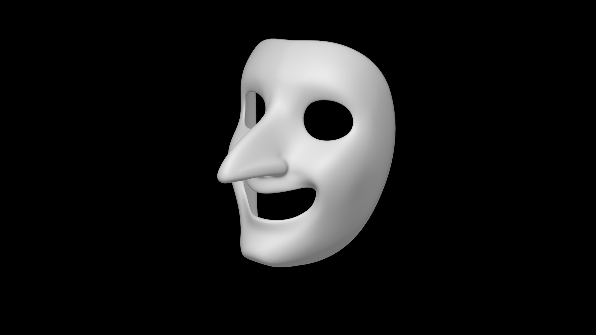 3D Mask Party Funny - TurboSquid 1674459