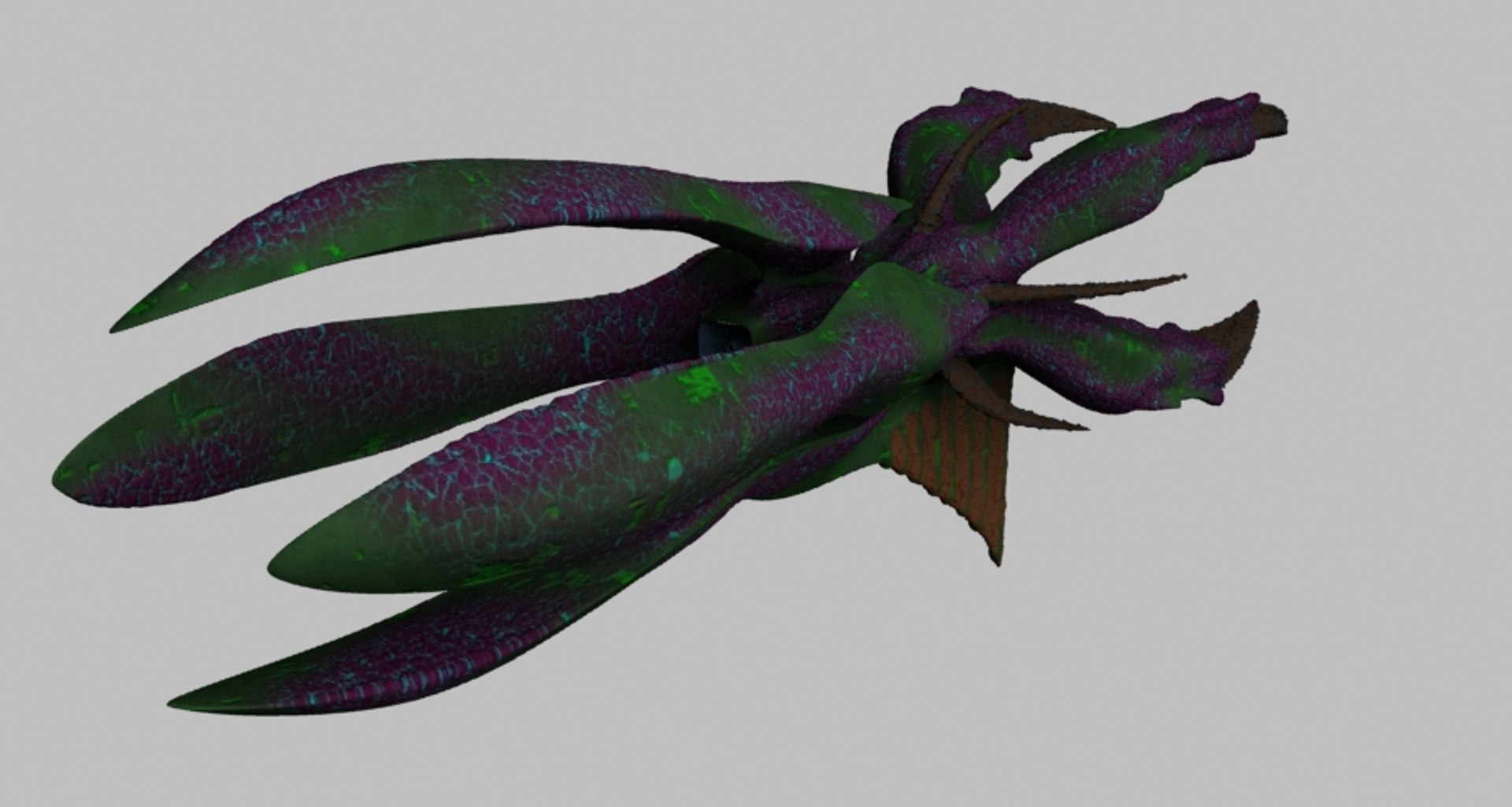 Alien Space 3d Model