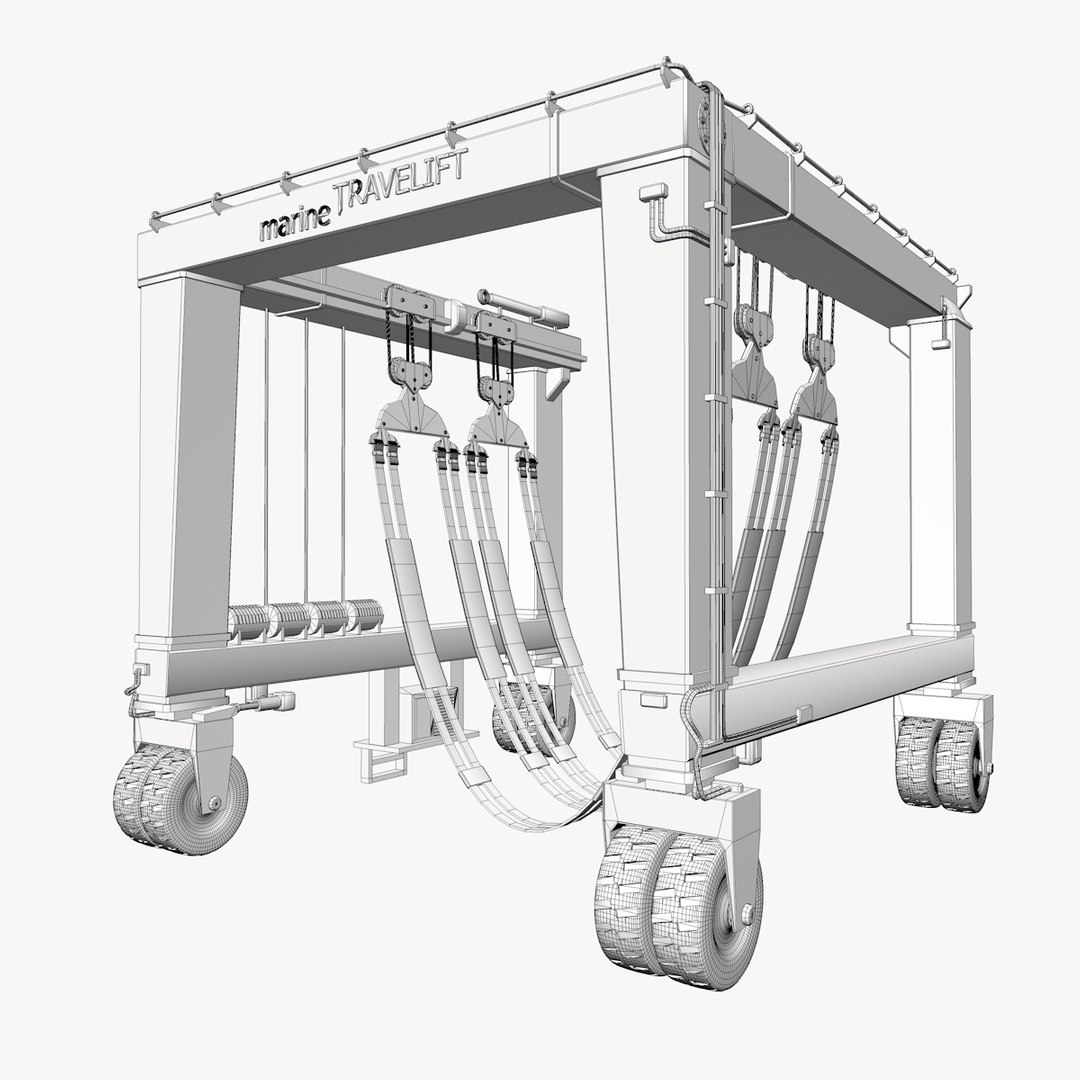3d Model Of Travel Lift