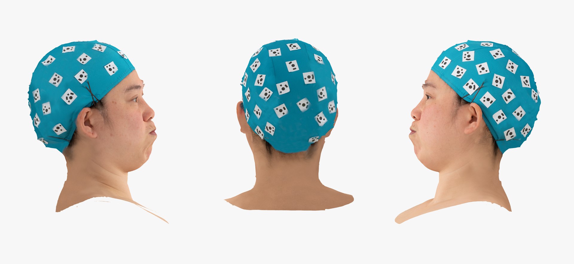 Mei Human Head Cheek Puff AU34 Clean Scan 3D Model - TurboSquid 1748727