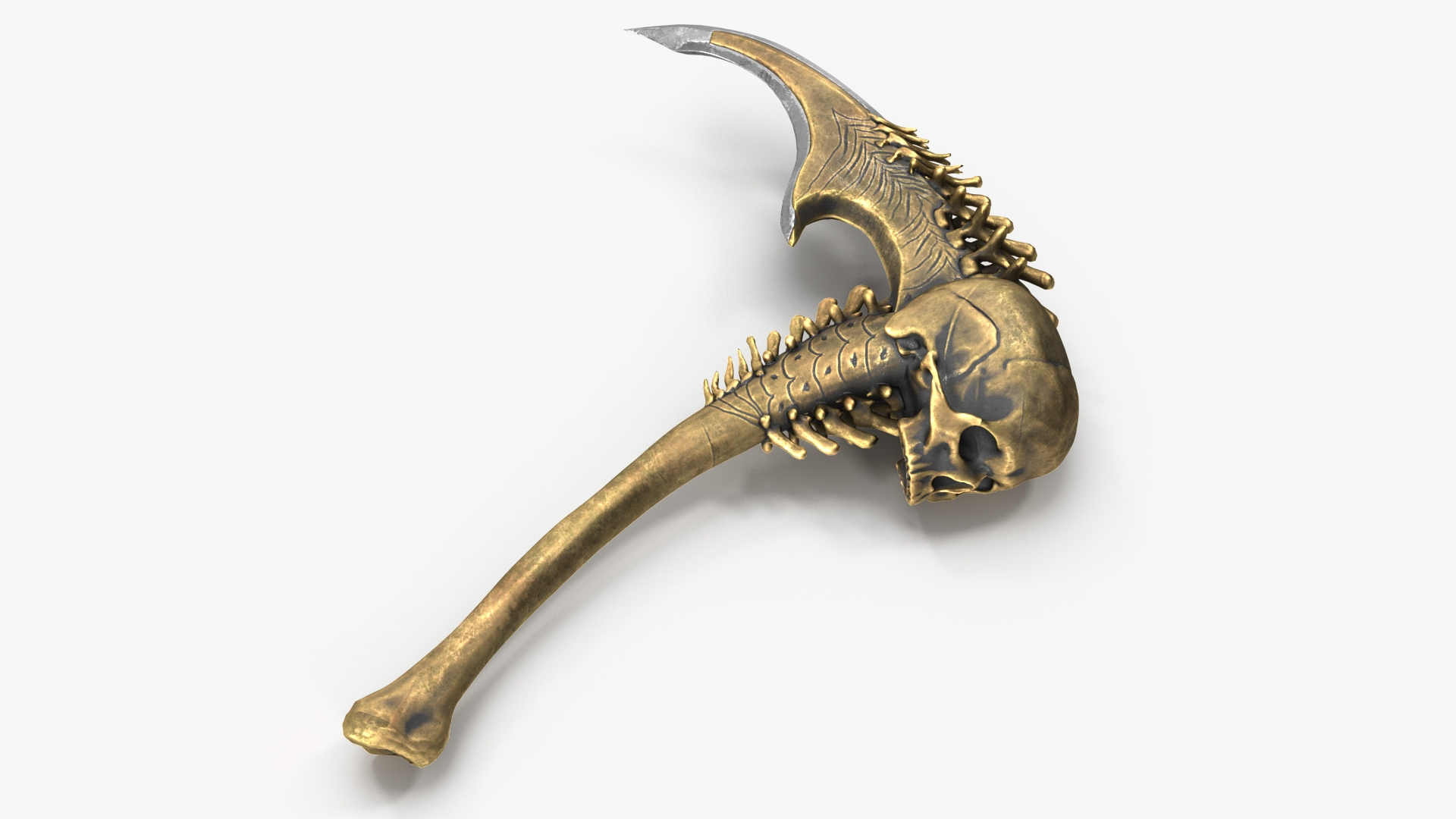 3D Fantasy Sickle - TurboSquid 1657320