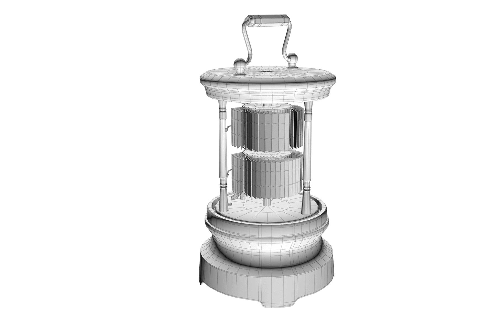 Plato Flip Clock 3D Model - TurboSquid 2348912