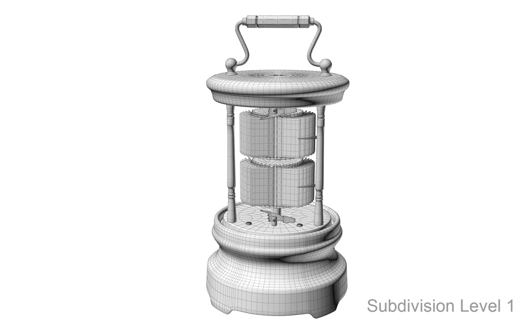 Plato Flip Clock 3D Model - TurboSquid 2348912