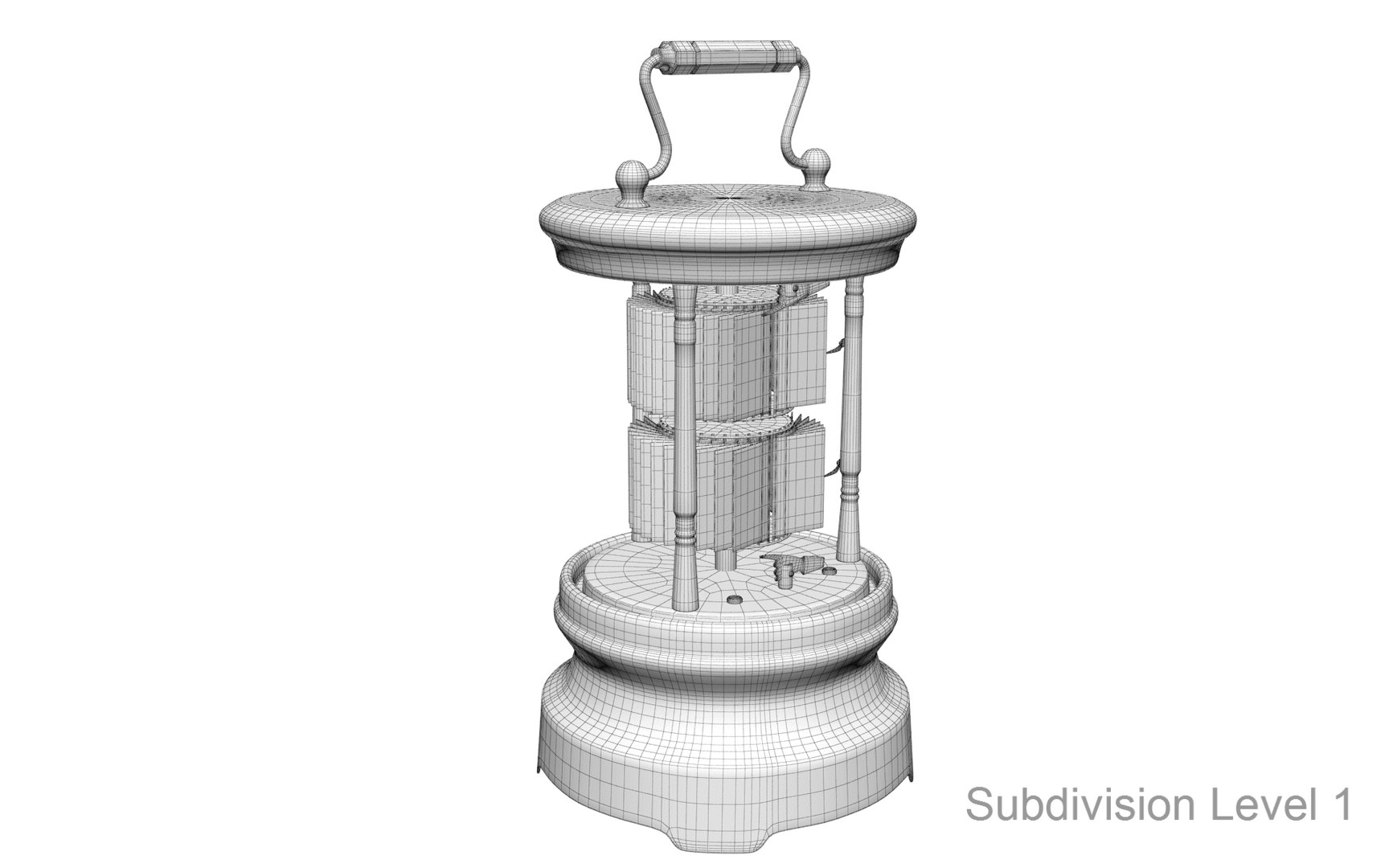 Plato Flip Clock 3D Model - TurboSquid 2348912