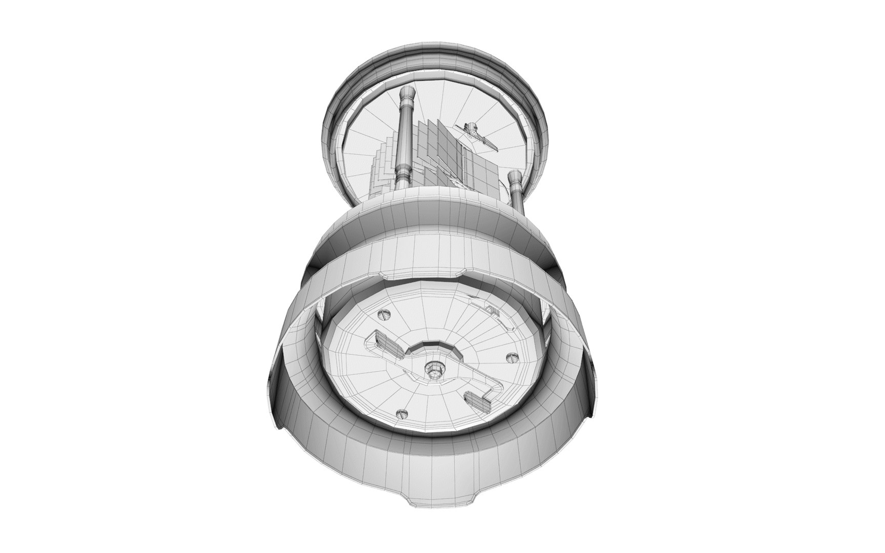 Plato Flip Clock 3D Model - TurboSquid 2348912