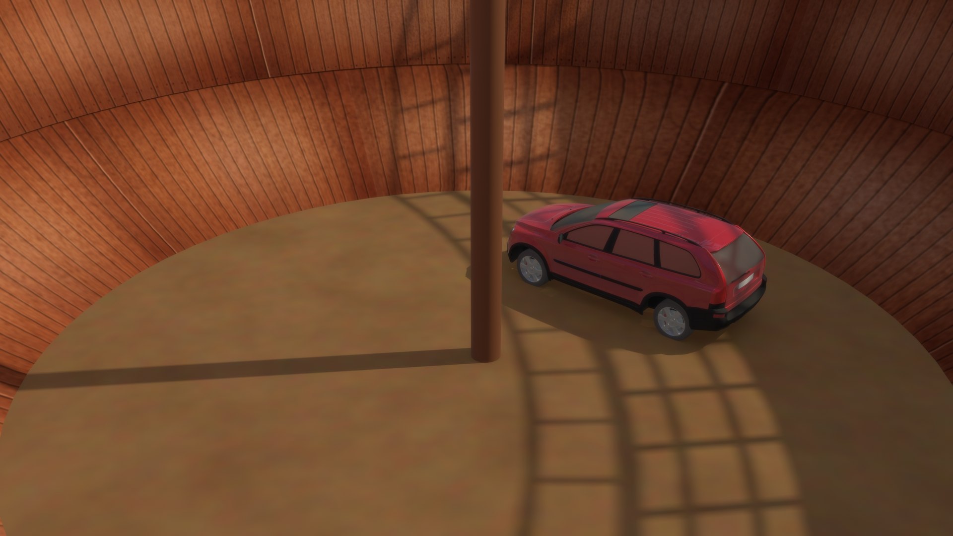 3D Wall Of Death Car Stunt Model - TurboSquid 2185645