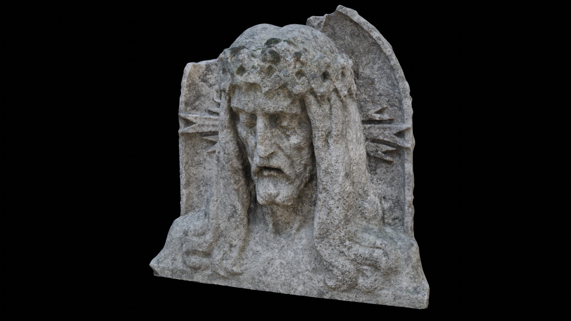 Jesus Head Statue Model - TurboSquid 1742999