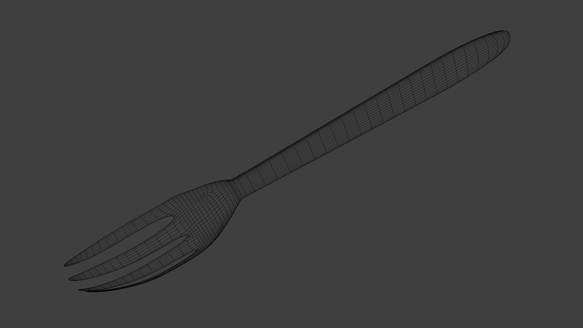 3D Wooden Fork - TurboSquid 1812176