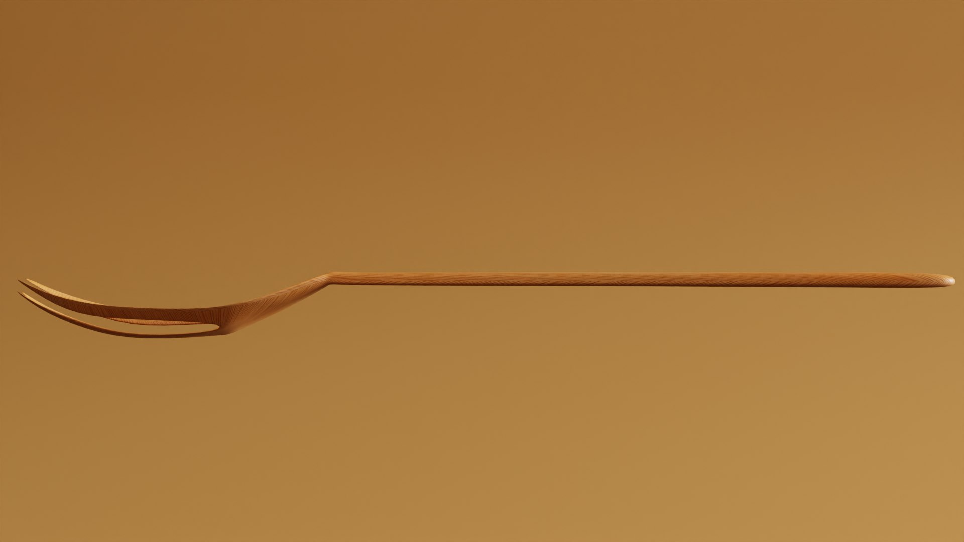 3D Wooden Fork - TurboSquid 1812176