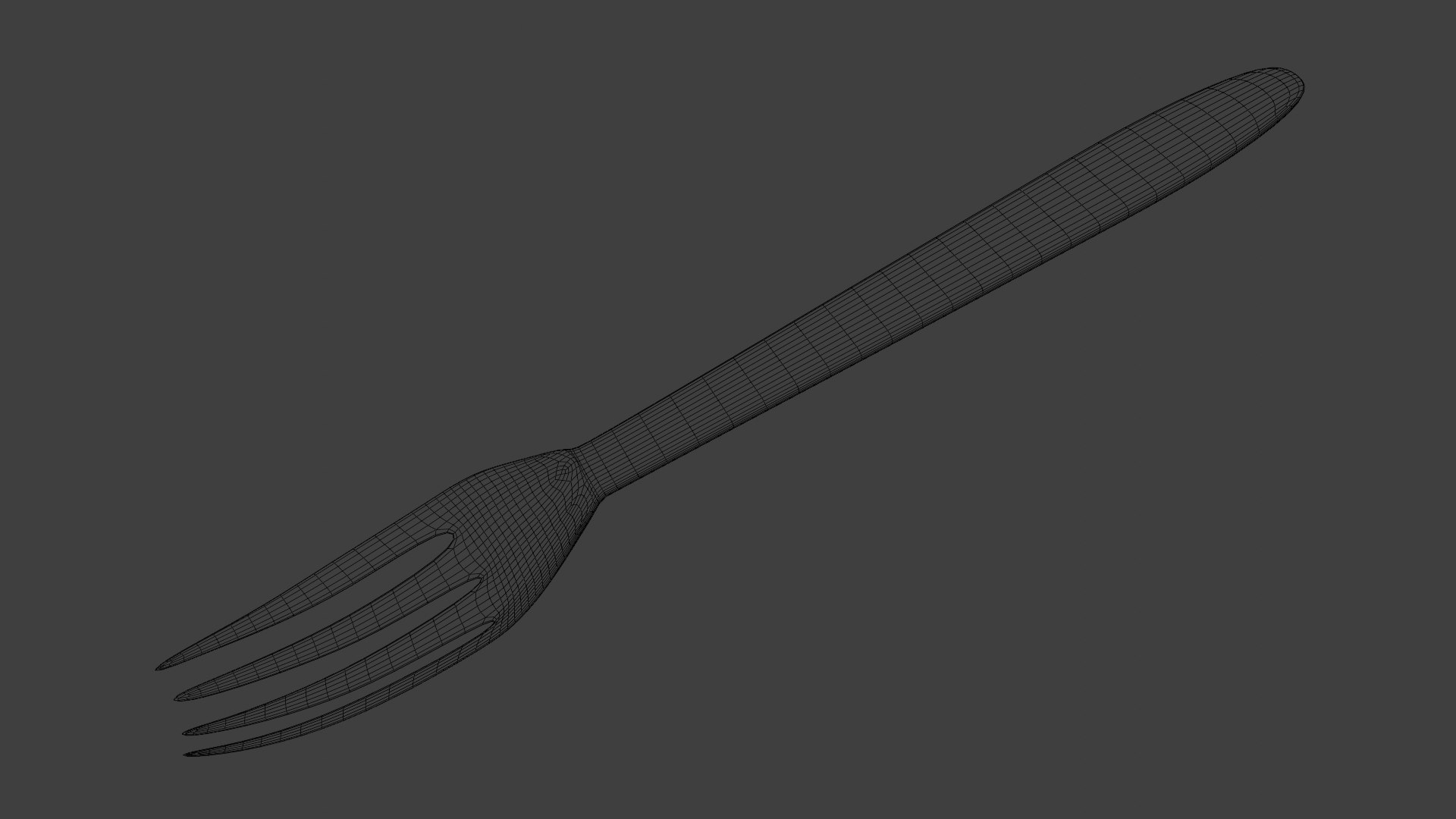 3D Wooden Fork - TurboSquid 1812176