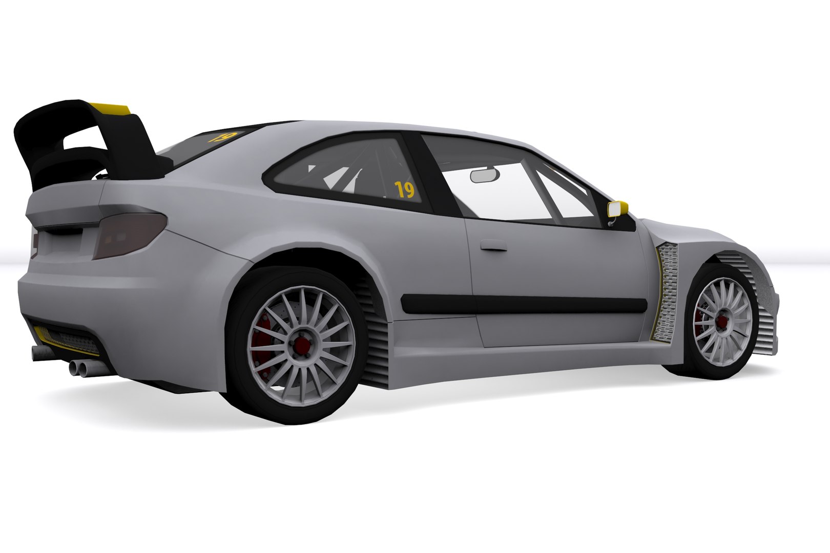 Rally Car V3 3D Model - TurboSquid 1703481