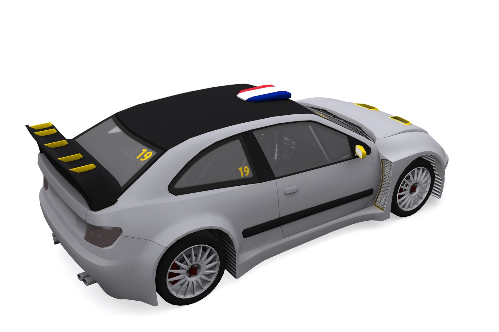 Rally Car V3 3D Model - TurboSquid 1703481