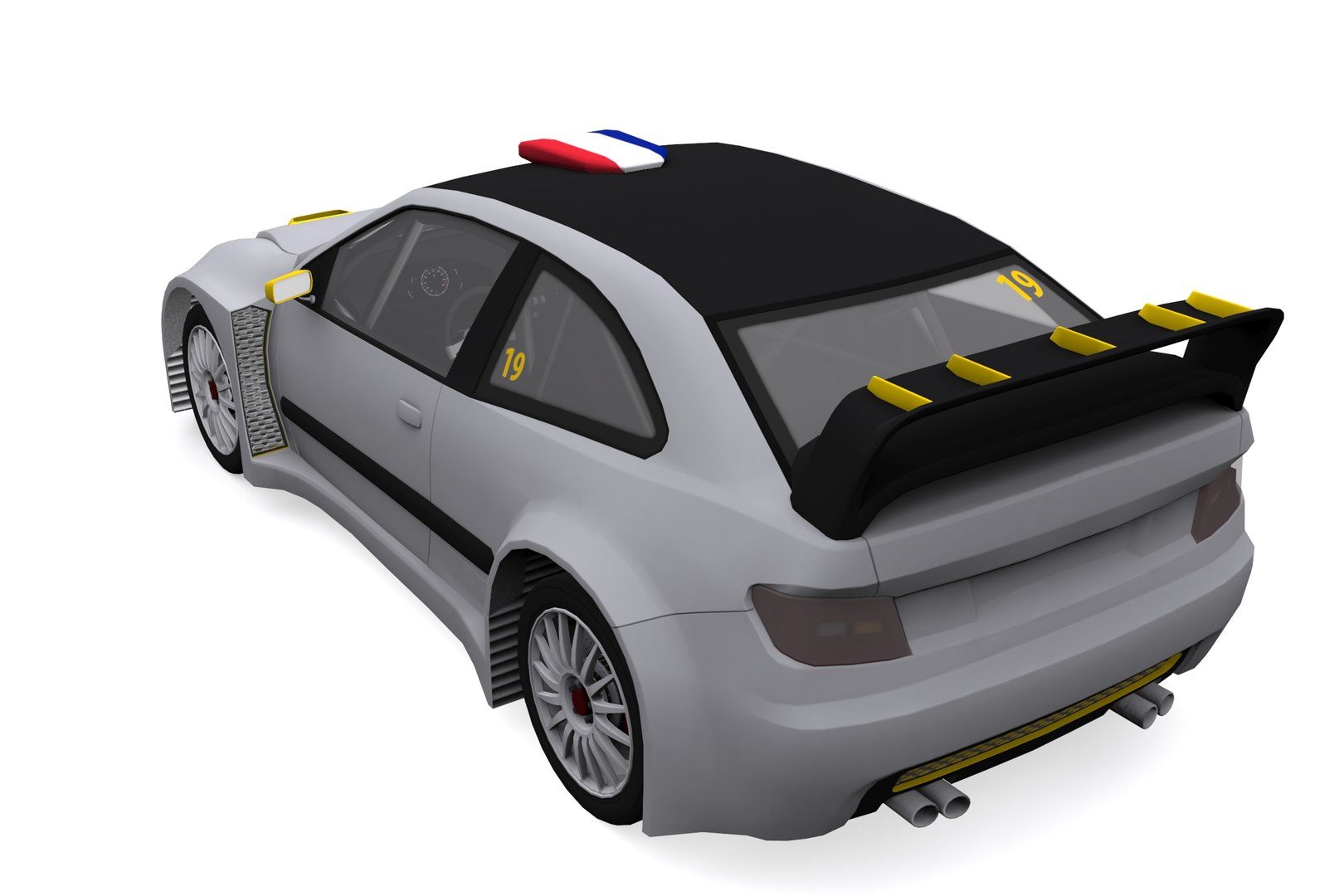 Rally Car V3 3D Model - TurboSquid 1703481