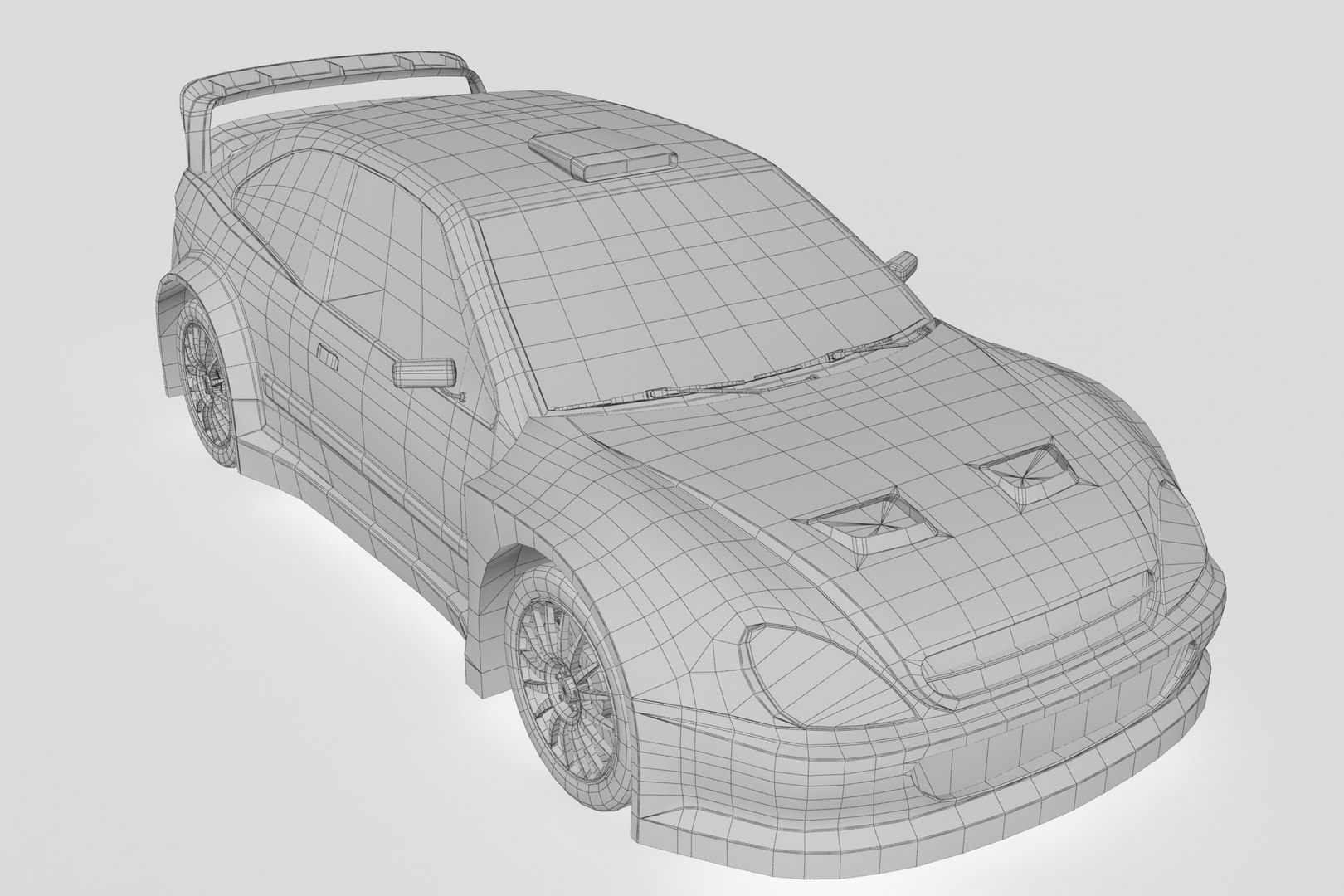 Rally Car V3 3D Model - TurboSquid 1703481