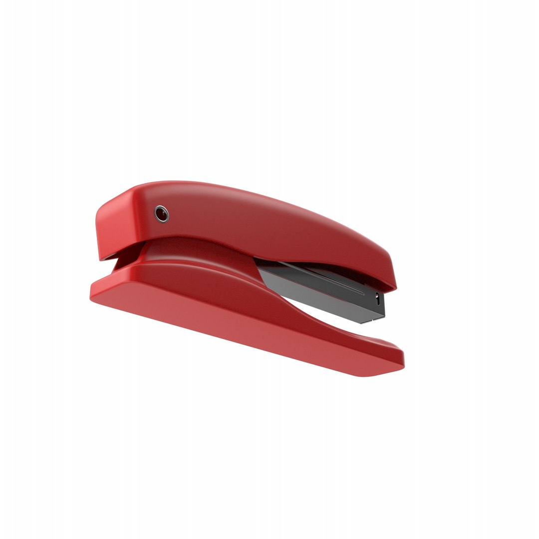 3D Red Stapler - TurboSquid 1849152