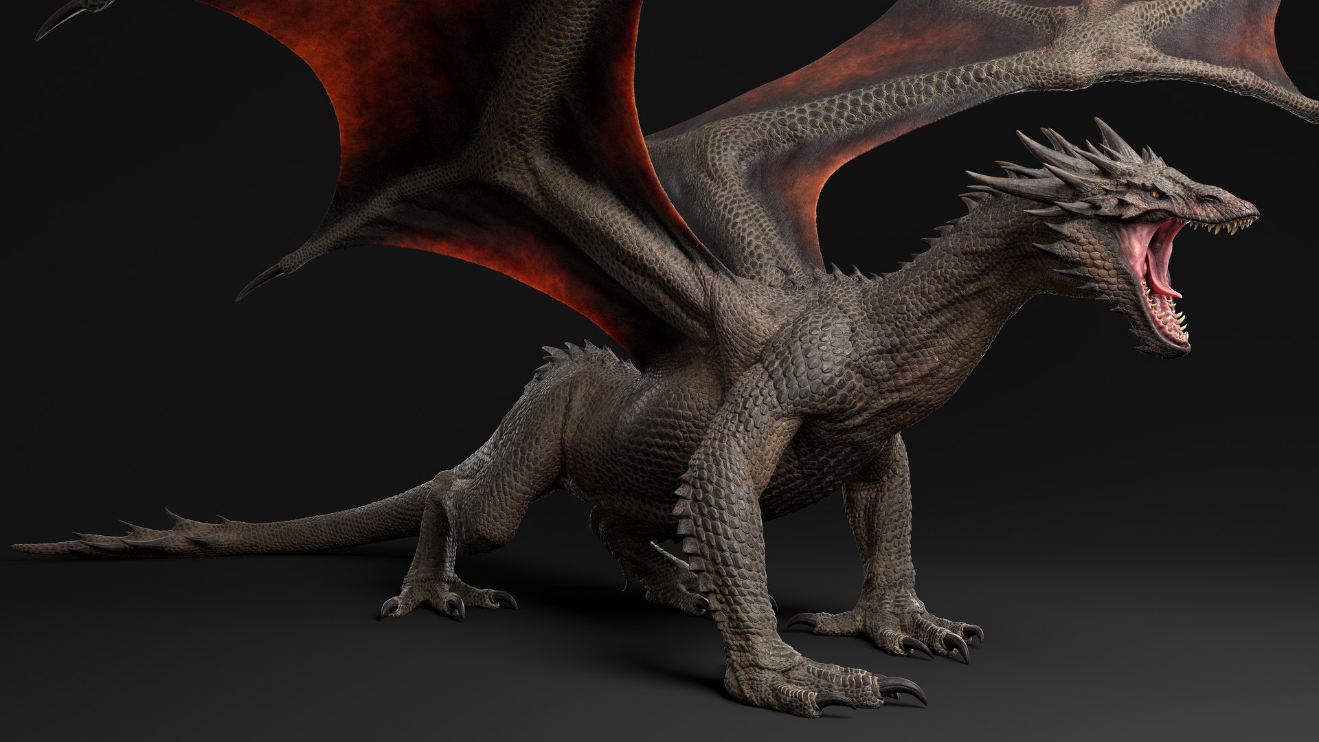 Dragon Adult Rigged 3D - TurboSquid 2027806