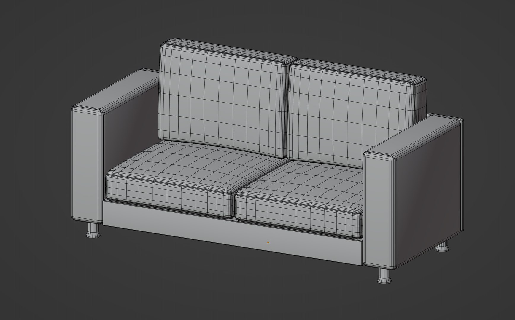 3D Small Sofa Model - TurboSquid 2131738