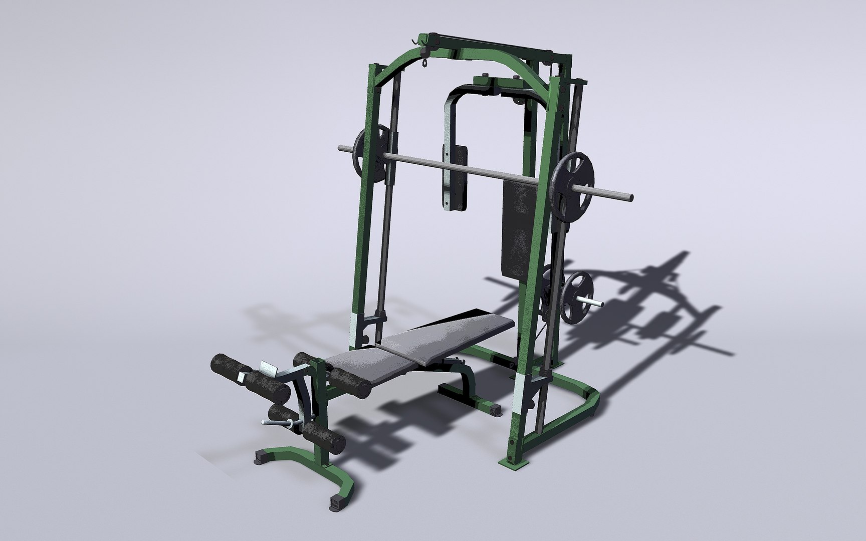 Bench Press 3D Model - TurboSquid 1898020