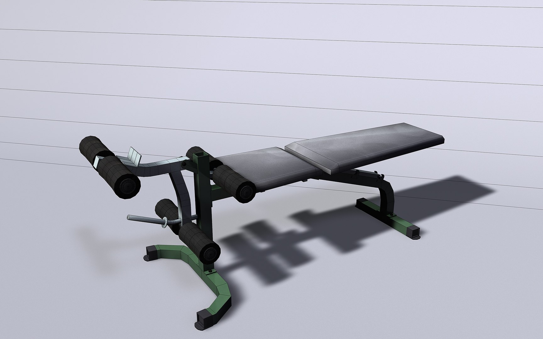 Bench Press 3D Model - TurboSquid 1898020