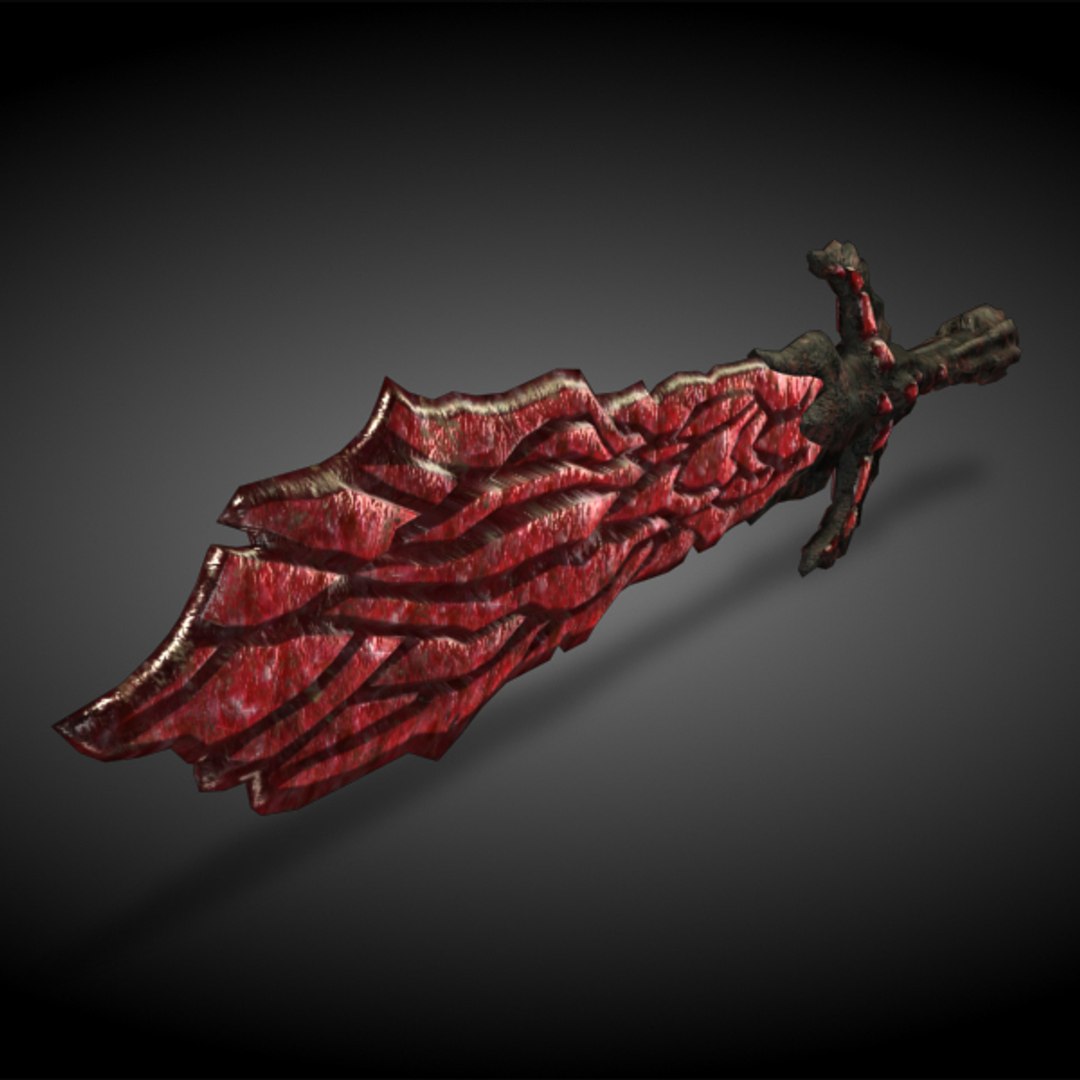 sword rock 3d model