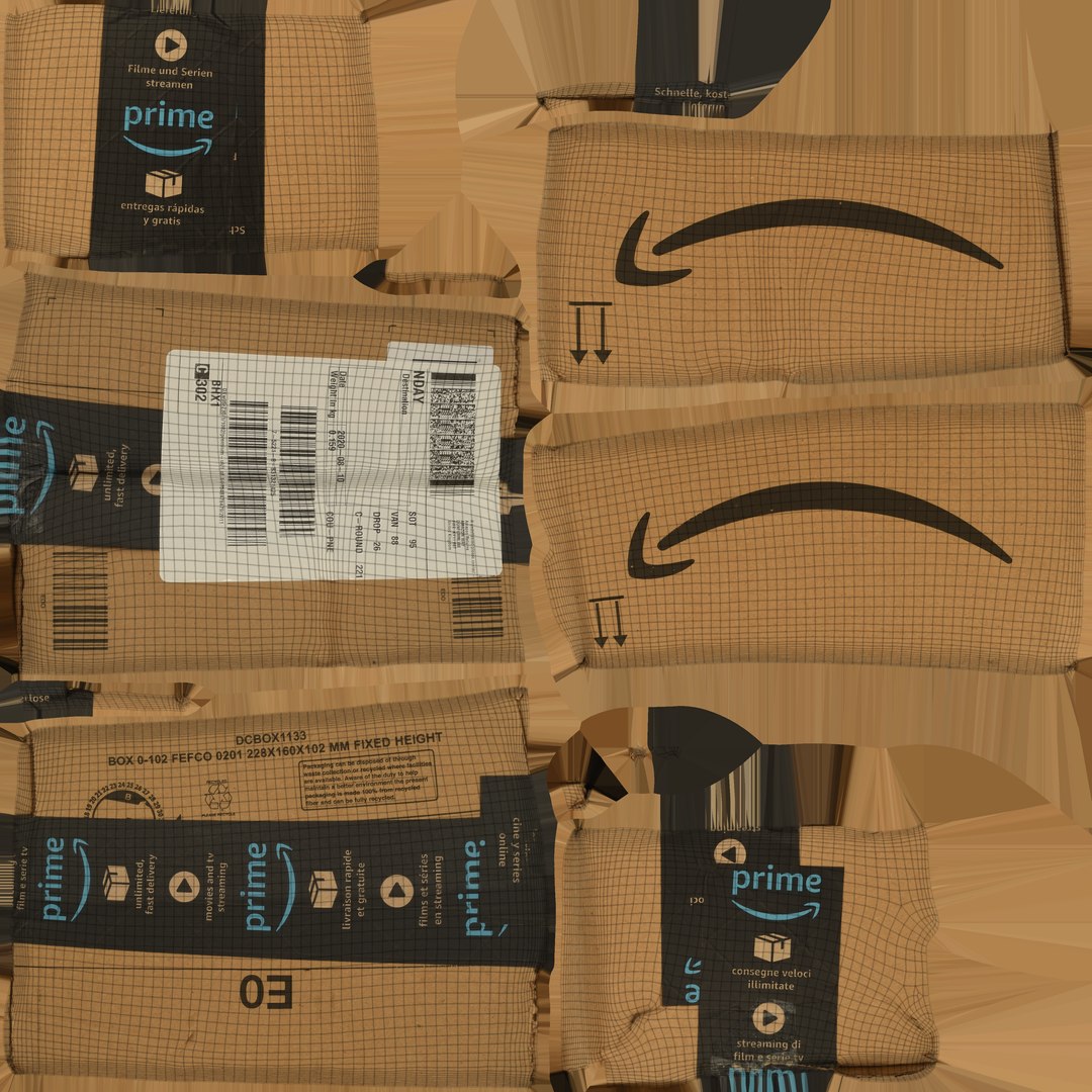 3D model parcel packaging - TurboSquid 1614666