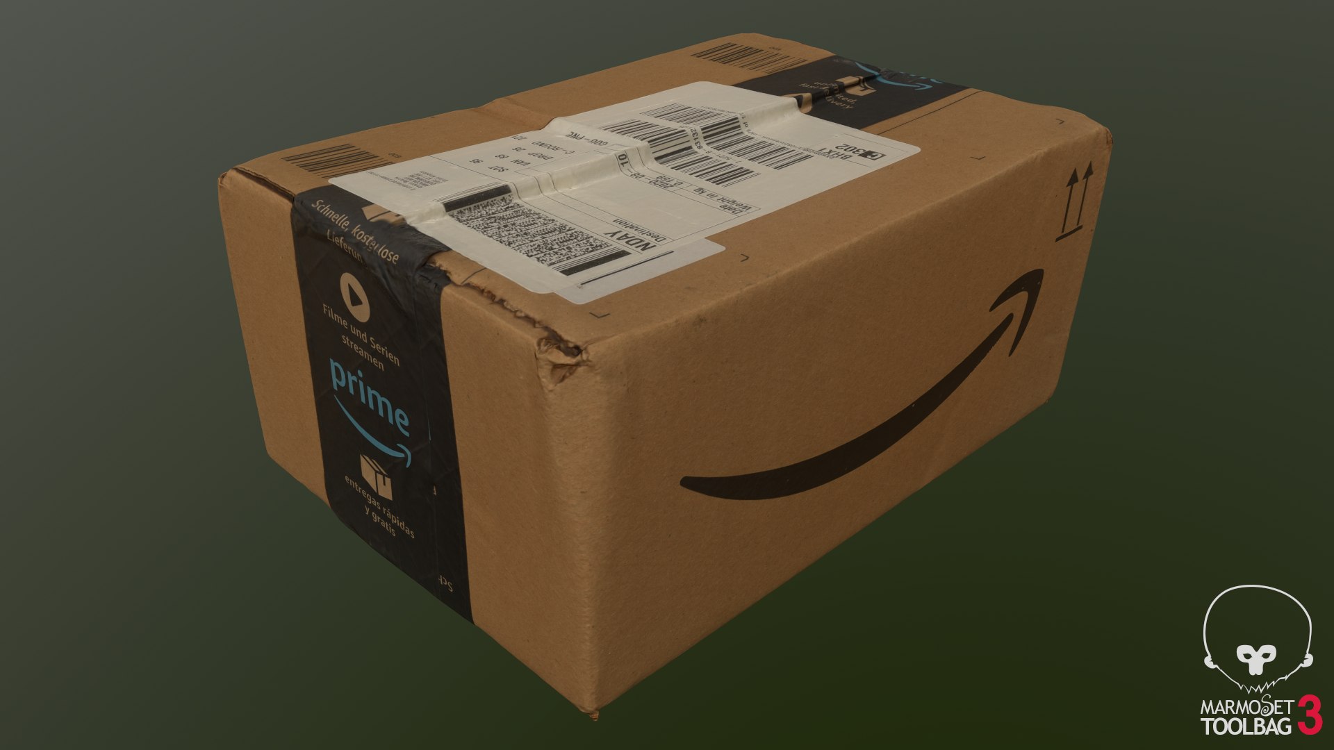 3D model parcel packaging - TurboSquid 1614666